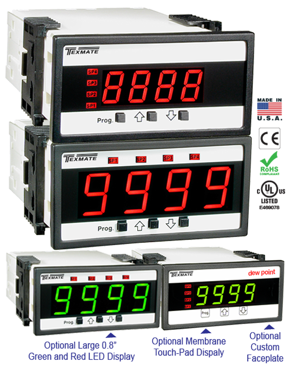 DL-40PSF, Leopard Panel Meters, Meter Bargraphs and Process Controllers ...
